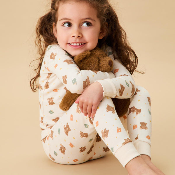 Teddy Bear Pajama Set | Baby Sleepwear | MORI US