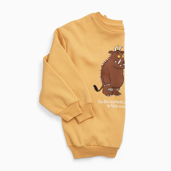 Gruffalo Sweater in Ochre | Sustainable Baby Clothes | MORI US