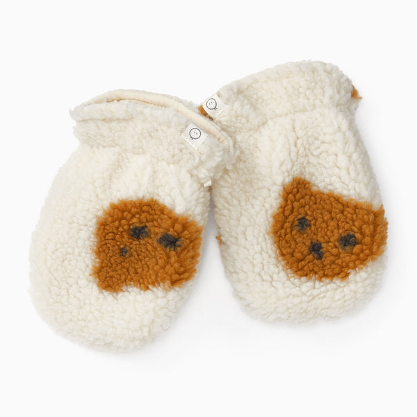 Teddy Bear Mittens | Winter Baby Accessories | MORI US