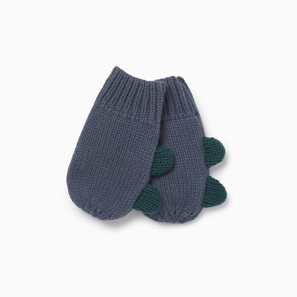 Dino Knitted Mittens | Baby Winter Accessories | MORI US