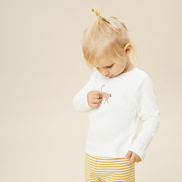 Monkey Long Sleeve Tee | Organic Baby T-Shirts | MORI US