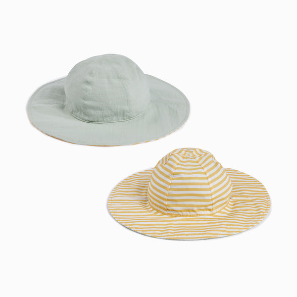 Reversible Floppy Sun Hat | Organic Cotton Hats | MORI US